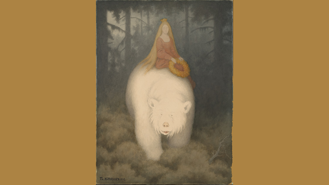 Skap et eventyr med farger og gullblekk - Nasjonalmuseet