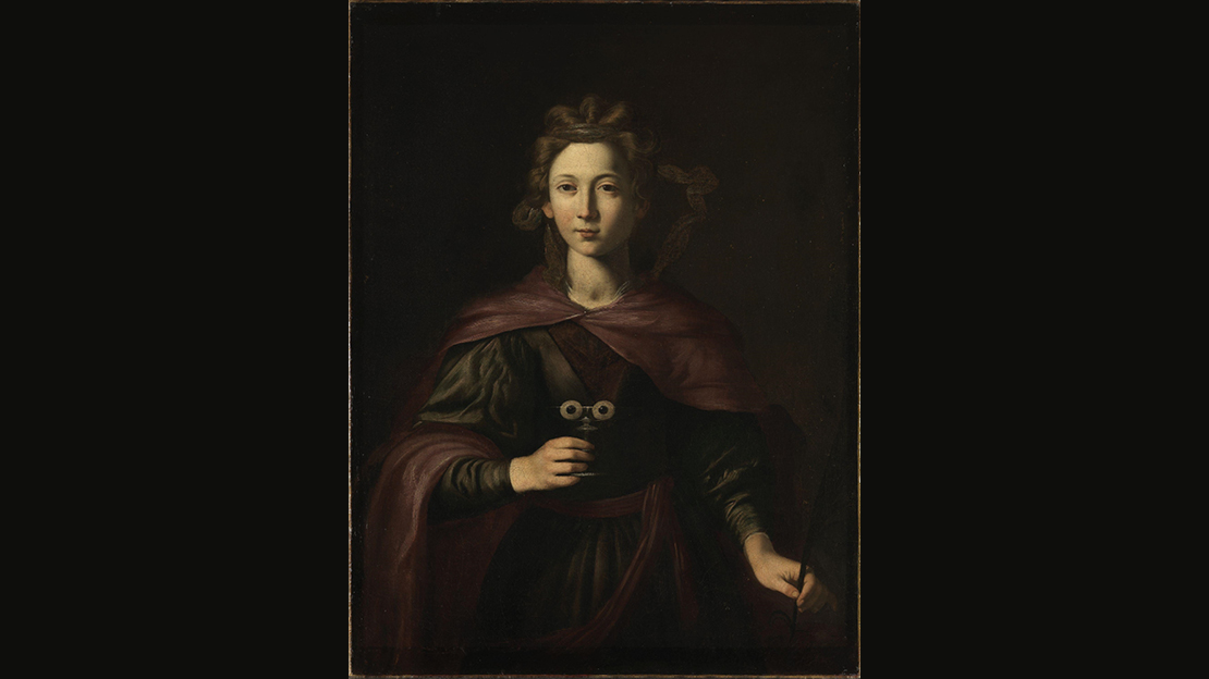 Julekaffe og et kunstverk: «Den hellige Lucia» – Nasjonalmuseet