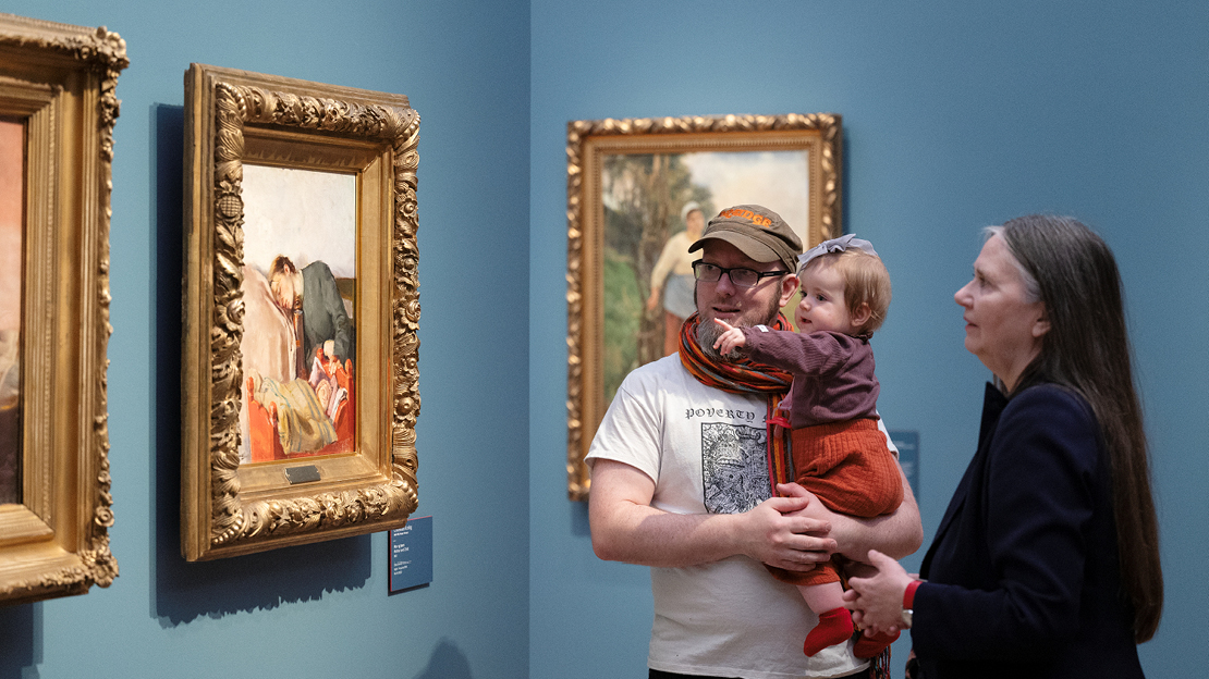 Babyomvisning: Edvard Munch i Samlingen - Nasjonalmuseet