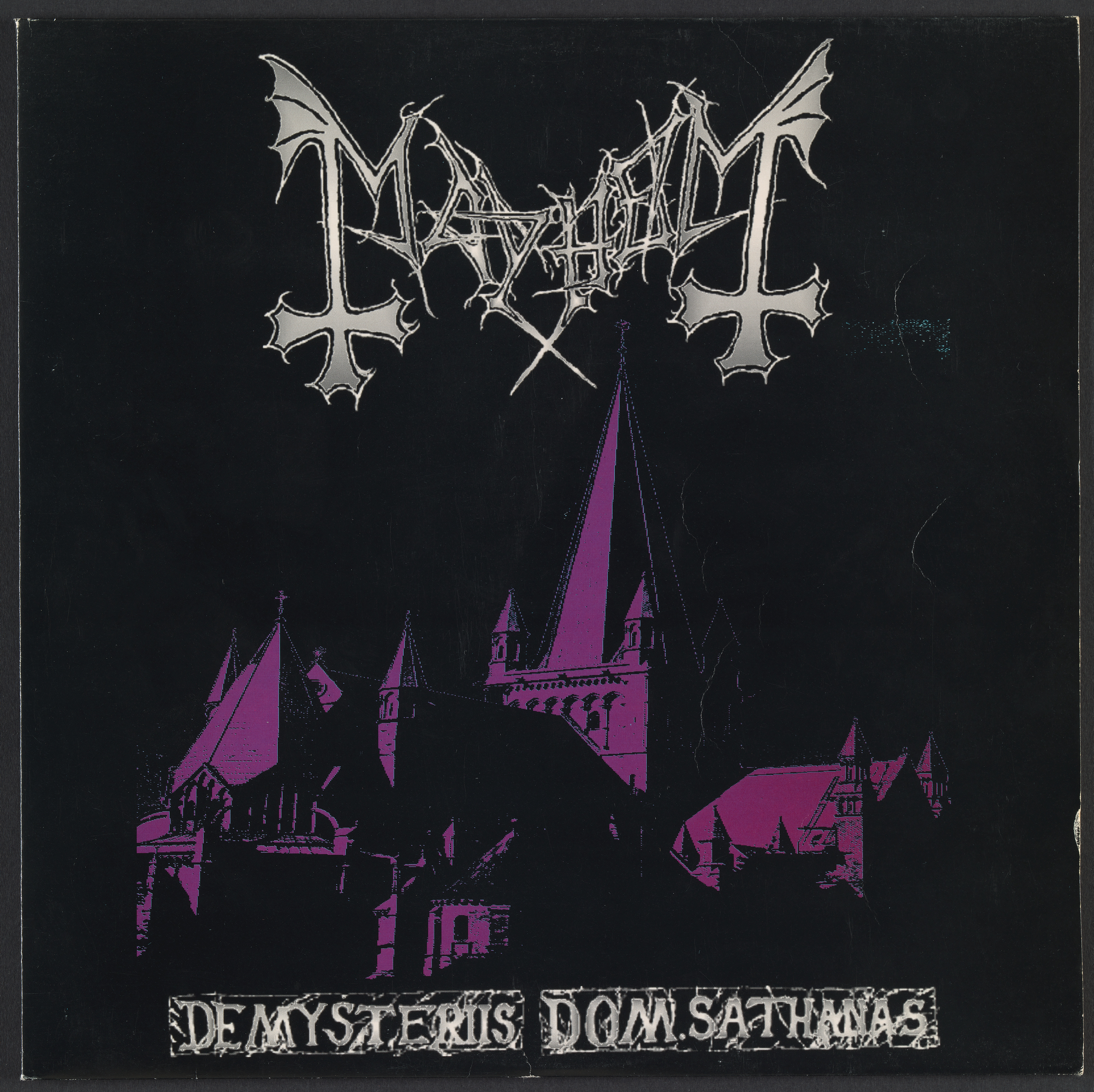 Album cover, Mayhem - De Mysteriis Dom Sathanas – Nasjonalmuseet