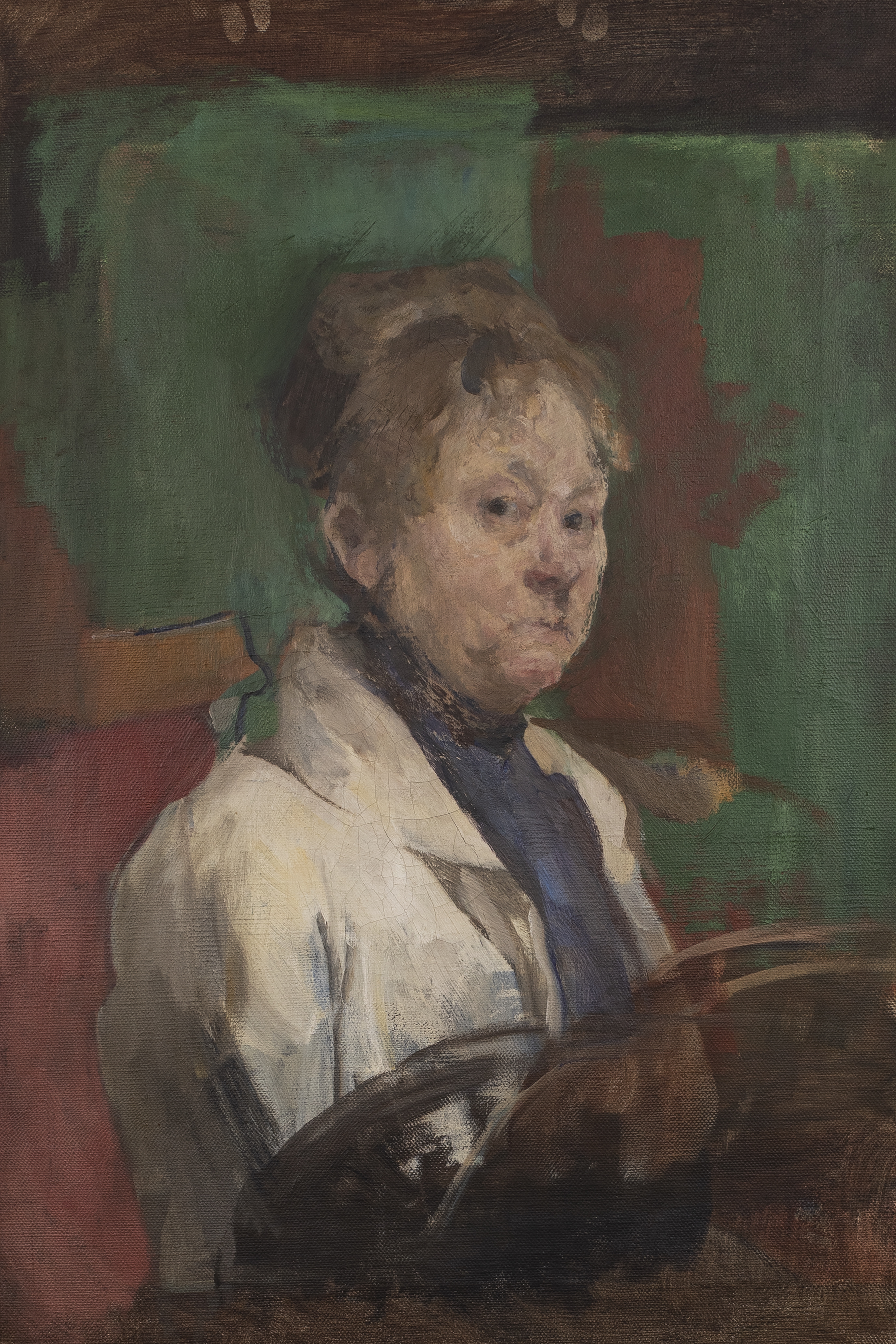 Self-Portrait (unfinished) – Nasjonalmuseet