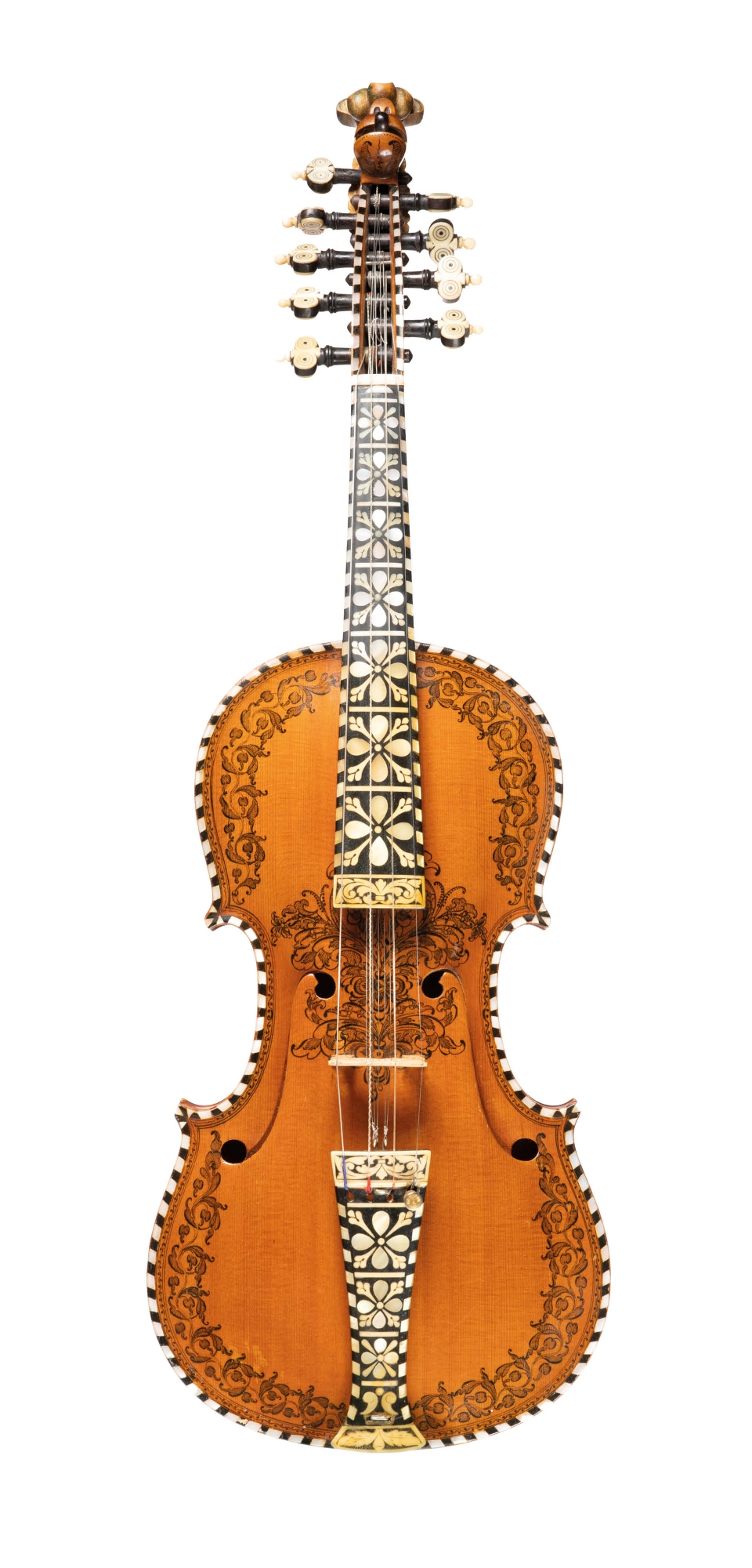 Olaf G Helland 1921 - Hardingfele “Sætergjenta” – Nasjonalmuseet