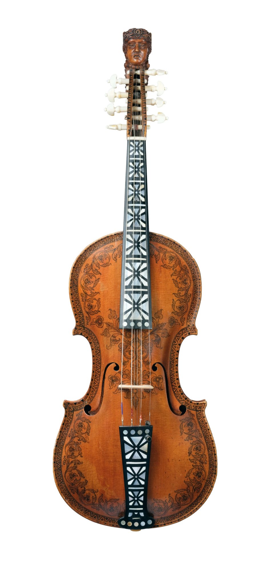 Anders C Kleven 1899 - Hardingfele – Nasjonalmuseet