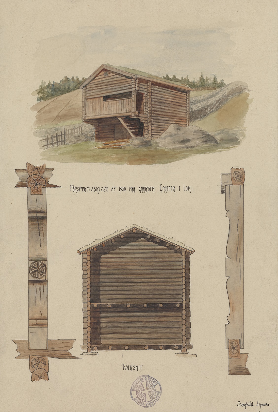 Drager og laft – Nasjonalmuseet